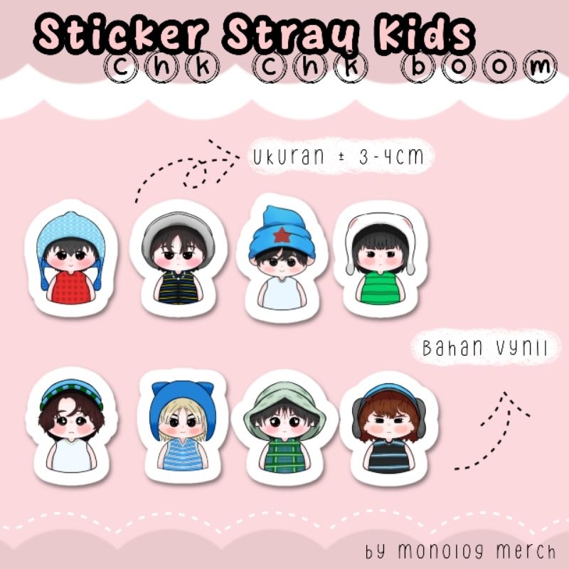 Stray Kids Chk Chk Boom Sticker | Shopee Malaysia