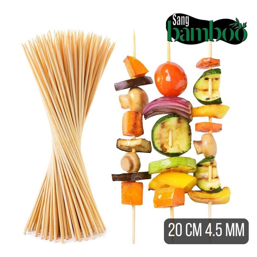 Sangbamboo [230+ PCS] CHICKEN Sate skewers 200 grams Padang satay and ...