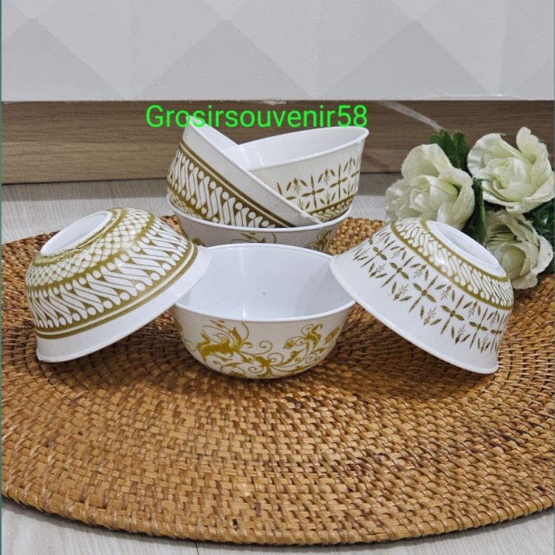 (contains 50pcs) ROUND BROWN BATIK BOWL WITHOUT PACKAGING | Shopee Malaysia