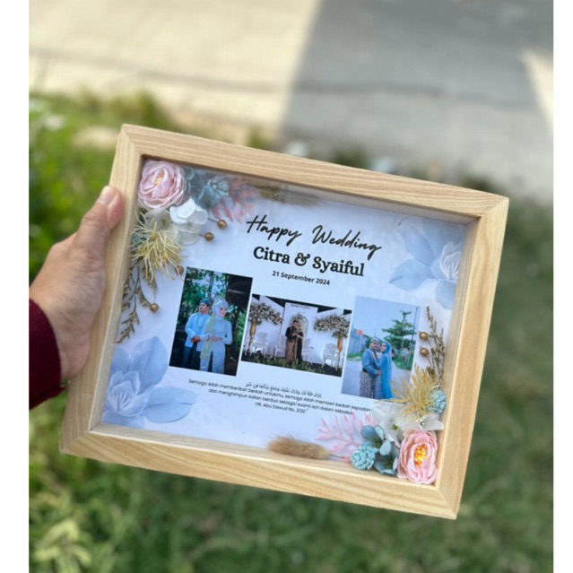 Custom rustic Gift box/CUSTOM Wedding Dowry FRAME/Proficient IN FLOWER ...