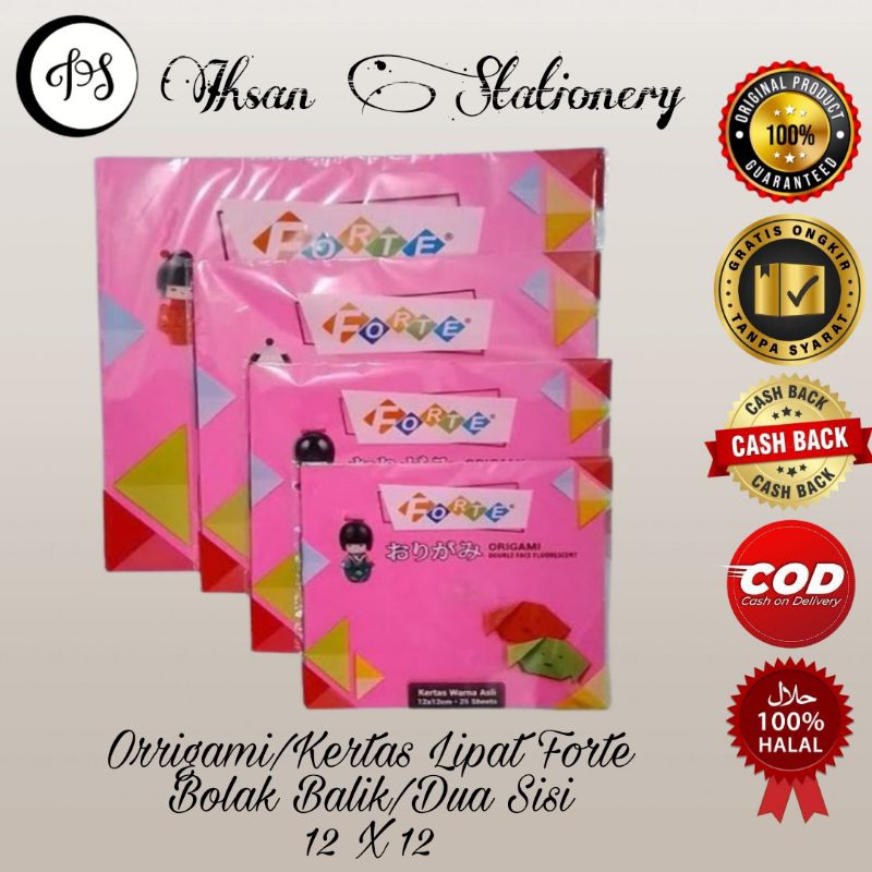 Folding Paper/Origami Forte Paper 12X12 (1Pcs) | Shopee Malaysia