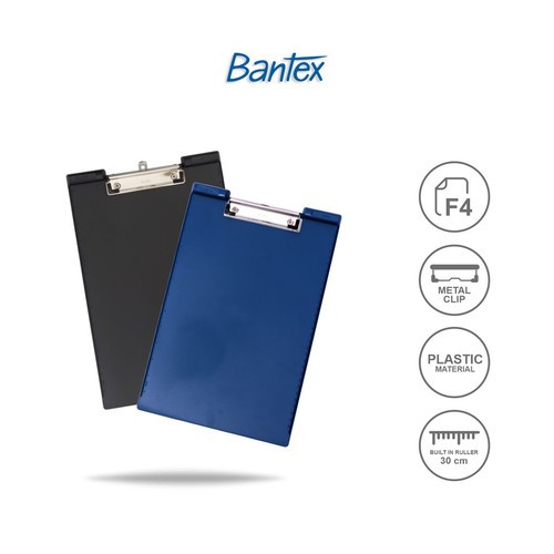 Bantex Scanner Board (Clip Board) With Ruller Blue 8815-01 | Shopee ...
