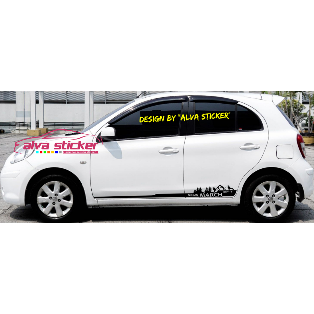 New sticker march sticker march sticker march list stripe Car nissan ...