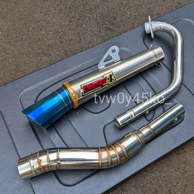 1 Set Daeng Sai4 conical open pipe canister 51mm for Tmx 125 155 Rusi ...