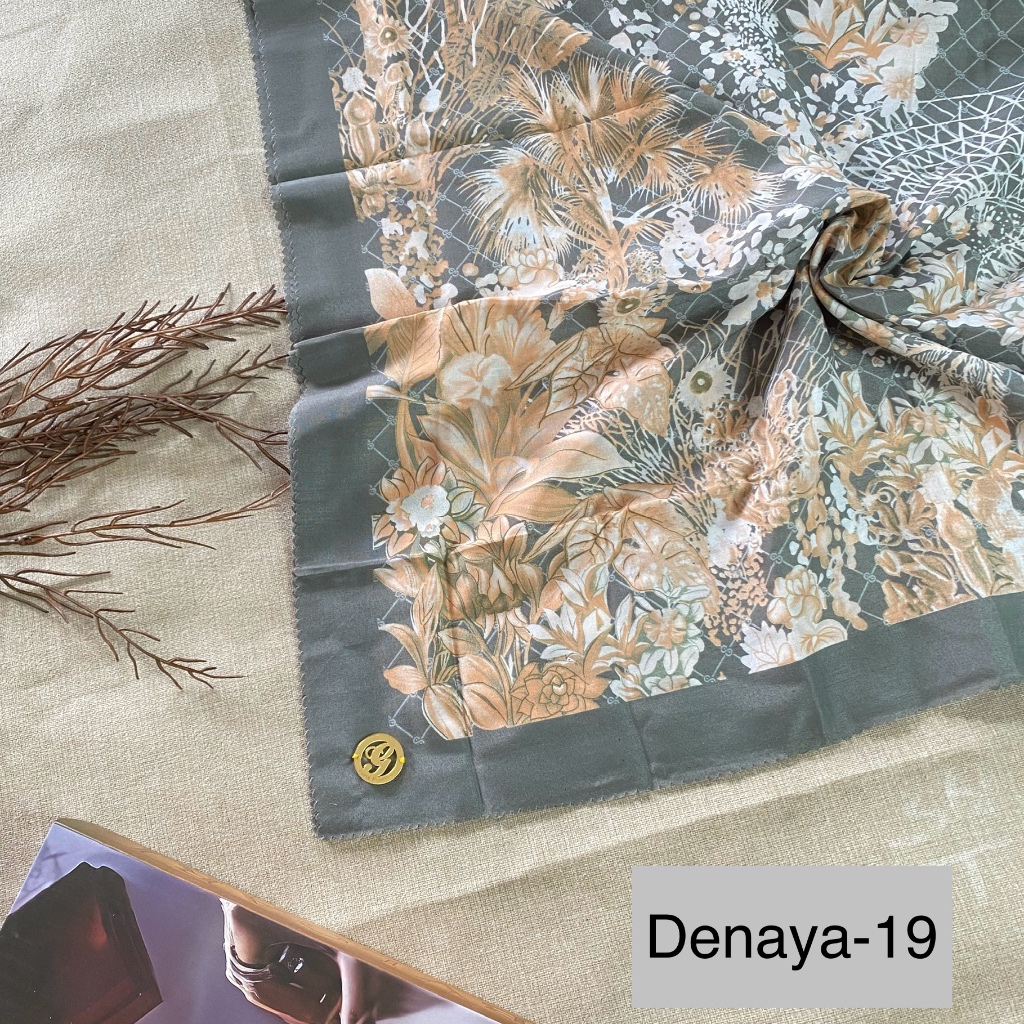 [Denay Uniform Motif] Rectangular Hijab Voal Lasercut Uniform Motif | Shopee Malaysia
