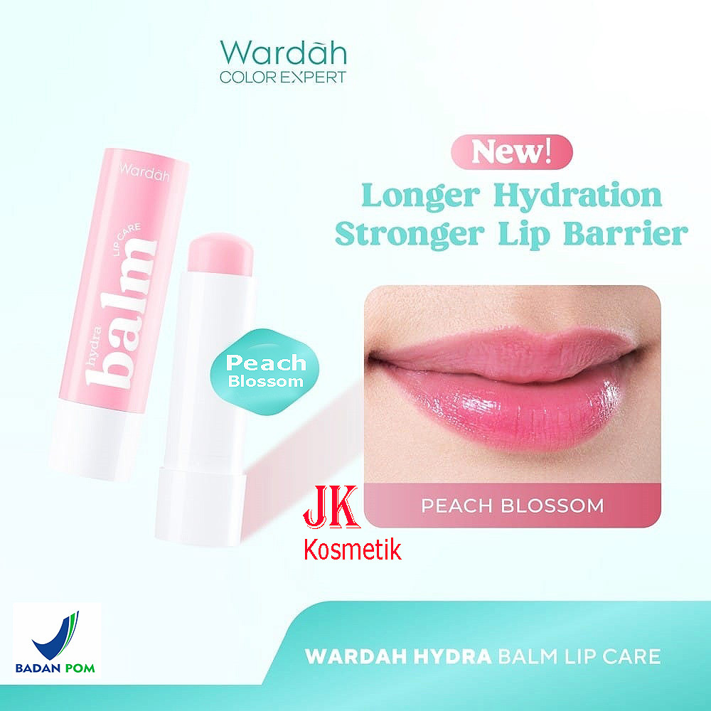 WARDAH Lip Balm Peach Blossom HydraBalm Lip Care | Shopee Malaysia