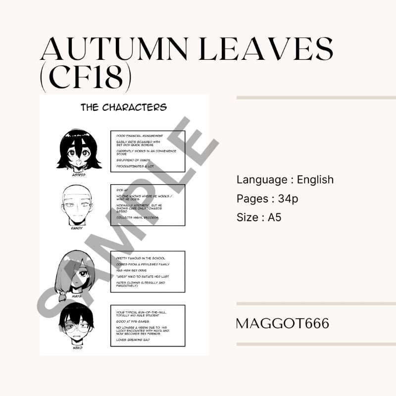 Original comifuro comic book by maggot666 | Shopee Malaysia