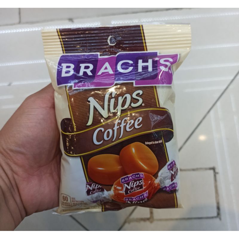 Bras Nips Coffee Hard Candy 92g / Brachs Nips Coffee Flavored Candy 92g | Shopee Malaysia