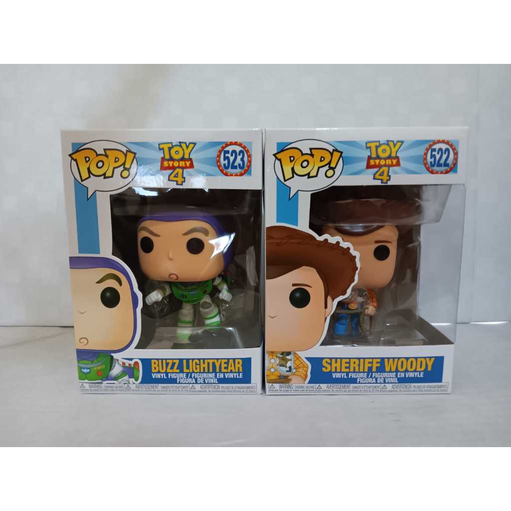 Toy Story Pop! Funko Woody Buzz Lightyear Vinyl Disney Figure | Shopee ...