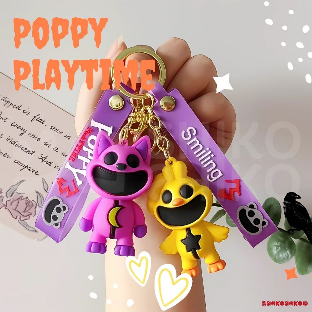 Kycsmc Keychain Smiling Critters Poppy Playtime | Shopee Malaysia