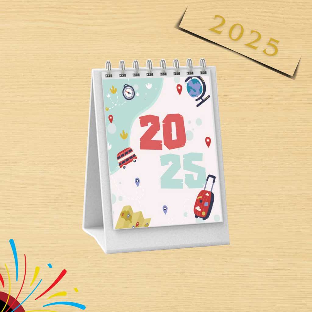 2025 Mini Desk Calendar Mini Desk Calendar 2025 Mini Aesthetic Desk ...