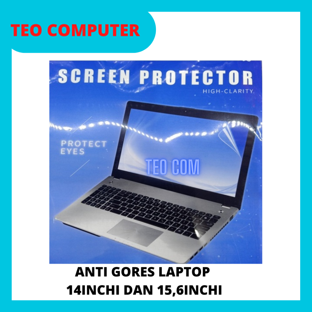 Screen PROTECTOR LAPTOP 14" & 15,6"/ ANTI-SCRATCH LAPTOP 14 INCH / ANTI ...