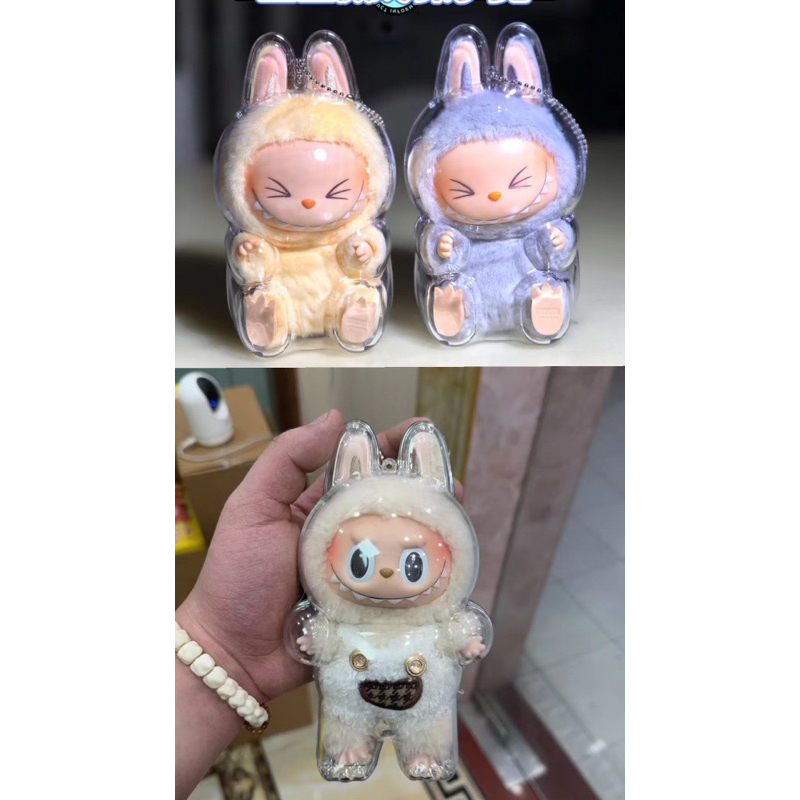 (READY Ready TO SEND) LABUBU ACRYLIC CASE HAVE A SEAT/ LABUBU MACARON ...