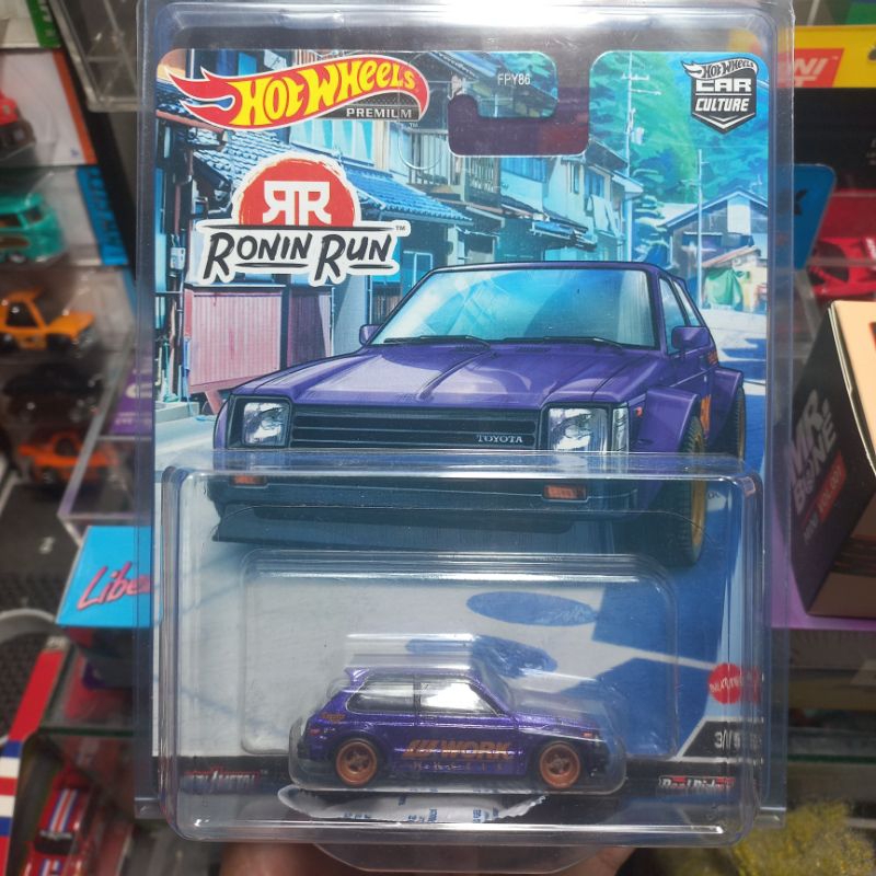 Hot Wheels Premium Toyota Starlet Ronin Run | Shopee Malaysia
