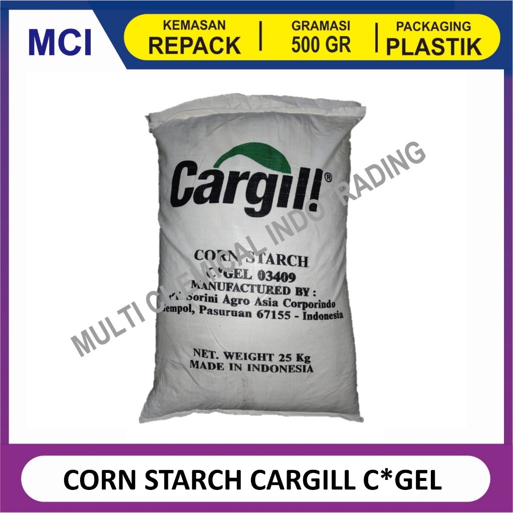 Corn STARCH CARGILL C*GEL CORN STARCH CARGILL Flour - REPACK 500 GR ...