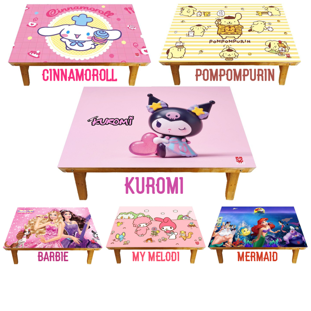 BARBIE MERMAID KUROMI MY MELODI CINNAMOROLL POMPOMPURIN Character ...