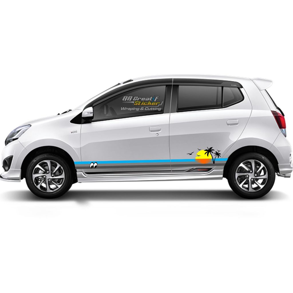 Daihatsu AYLA AND TOYOTA AGYA BEACH THEME CAR STICKER | Shopee Malaysia