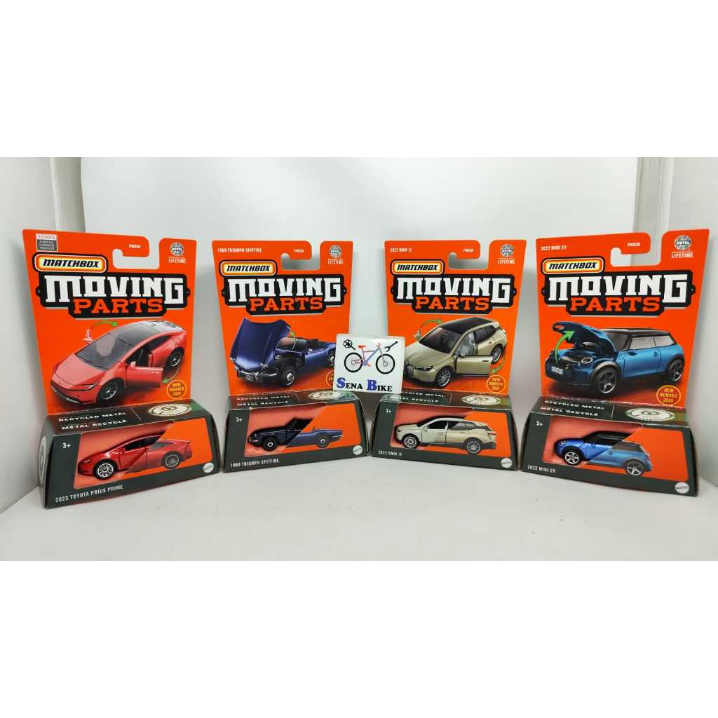 Matchbox Moving Parts Dash R - Toyota Prius Prime, Mini Cooper EV ...