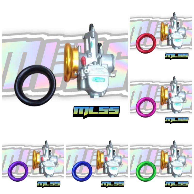 PE 28 / 30 carburetor donut velocity funnel full aluminum donut flow ...