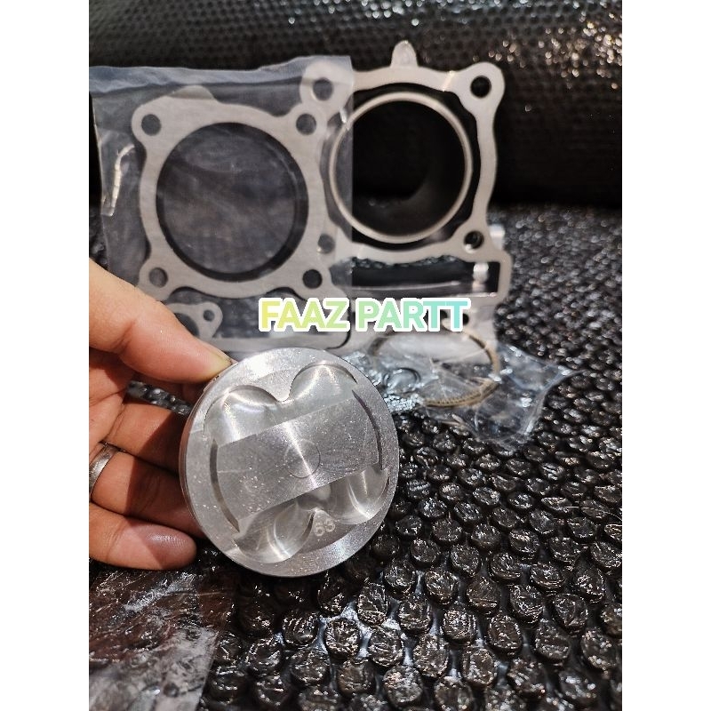 Block Piston BORE UP Daily 63mm JUPITER MX OLD,NEW VIXION OLD,NEW NVL ...