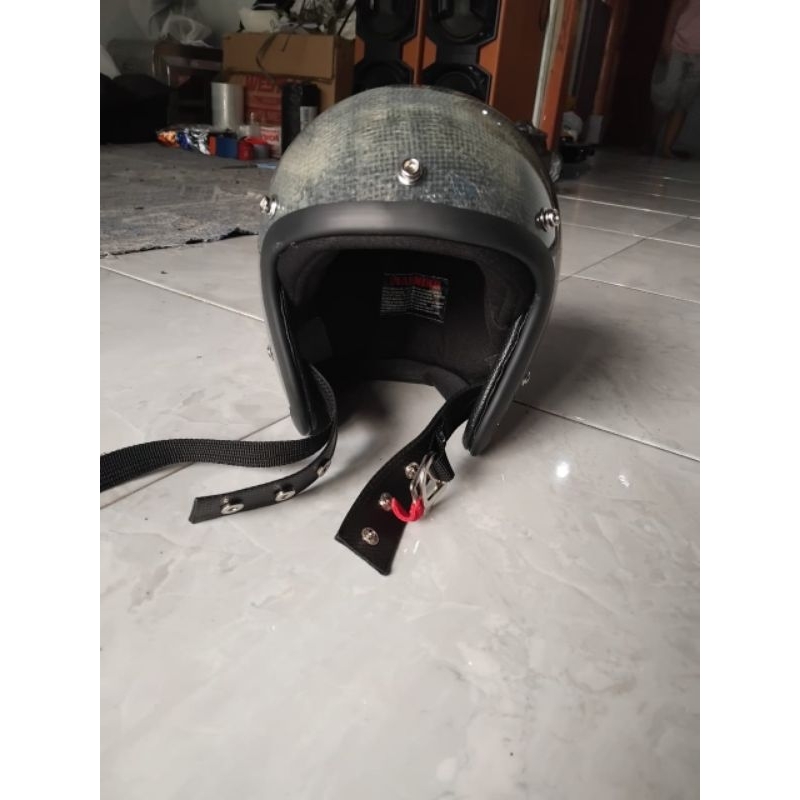 Custom Slim Raw Helmet with BALLOON LINE is more steady | Shopee Malaysia