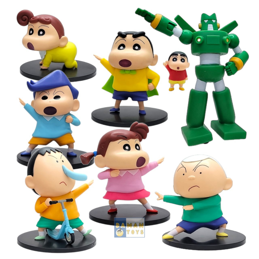 Figure Crayon Shin chan Toru kazama Boochan Sato Masao Kantam Robo ...