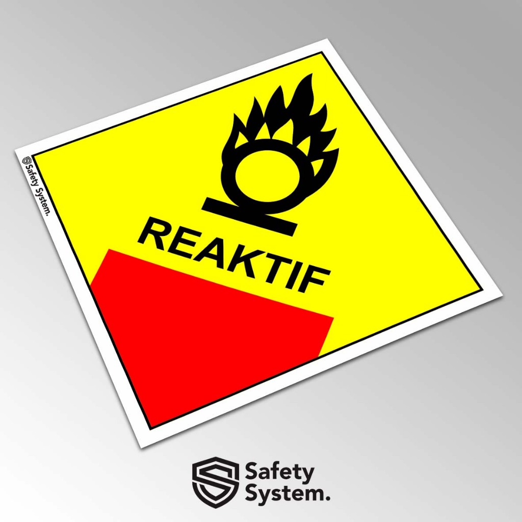 Hazmat Hazardous Label Sticker Waste Symbol Material B3 CANDY LH NUMBER ...