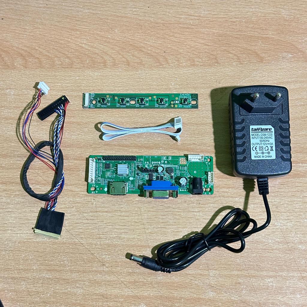 MESIN LAYAR Mainboard LED Monitor Machine LCD Panel LVDS IPEX 40Pin 10 ...