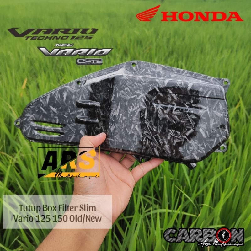 Vario 125 150 Old/New Filter Lid Cover Slim Carbon WTP Model Forged ...