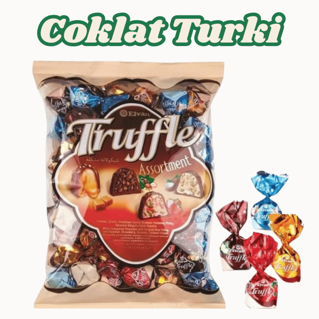 Turkish Arabic Chocolate 1 Kg Elvan Truffle Chocolate By Haji and Umroh ...