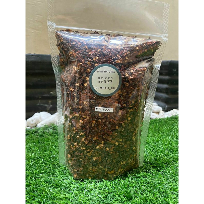 Chilli Flakes / Chili Crumbs / Dried Chili 250 Grams | Shopee Malaysia