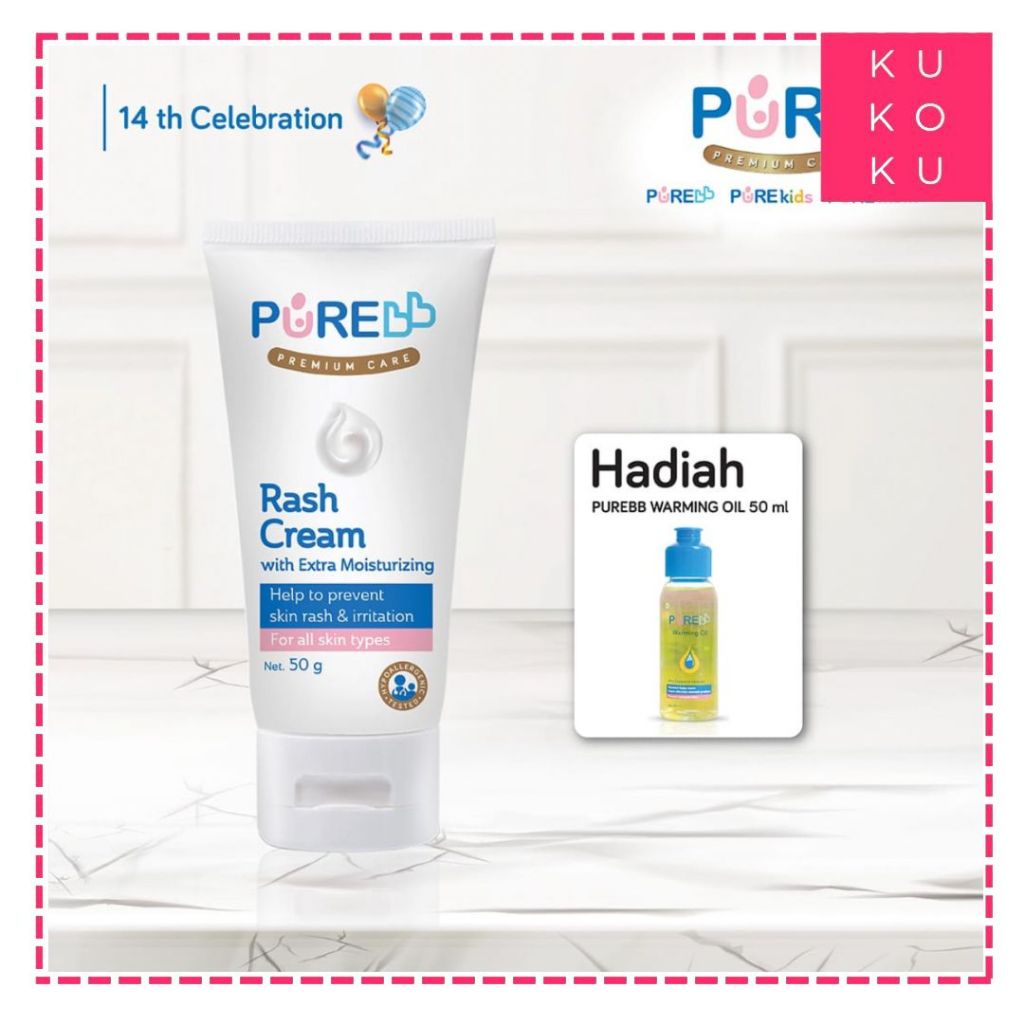 Pure BB Rash Cream - Sensitive baby skin care Cream | Shopee Malaysia