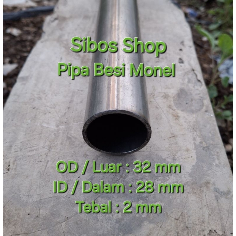 Monel Iron Pipe Od 32mm Id 28mm Thickness 2mm Length 20cm to 150cm ...