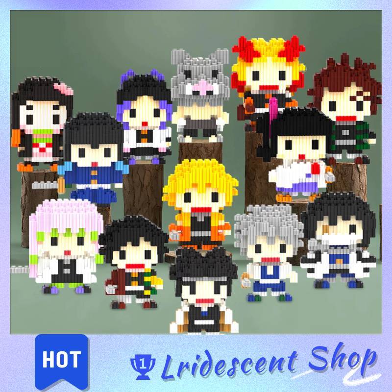 Nano Blocks Demon Slayer Mini 3D Model/Building Block Toy/Animated ...