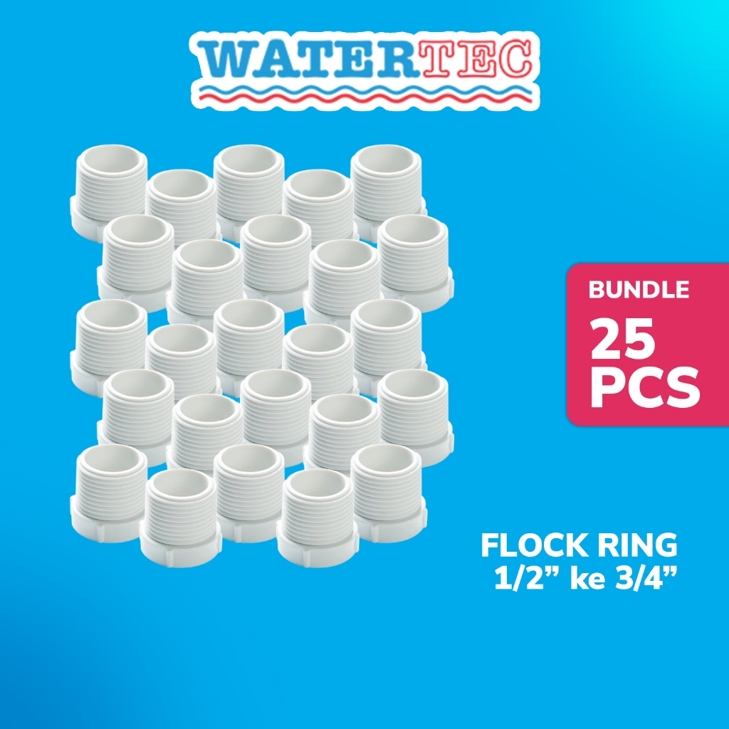 Watertec Flock Ring Overdrat 1/2" to 3/4" x 25 pcs | Shopee Malaysia