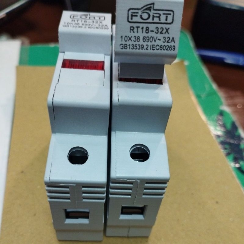 Fuse HOLDER WITH LAMP DIN RAIL MOUNTING MODEL MCB | Shopee Malaysia
