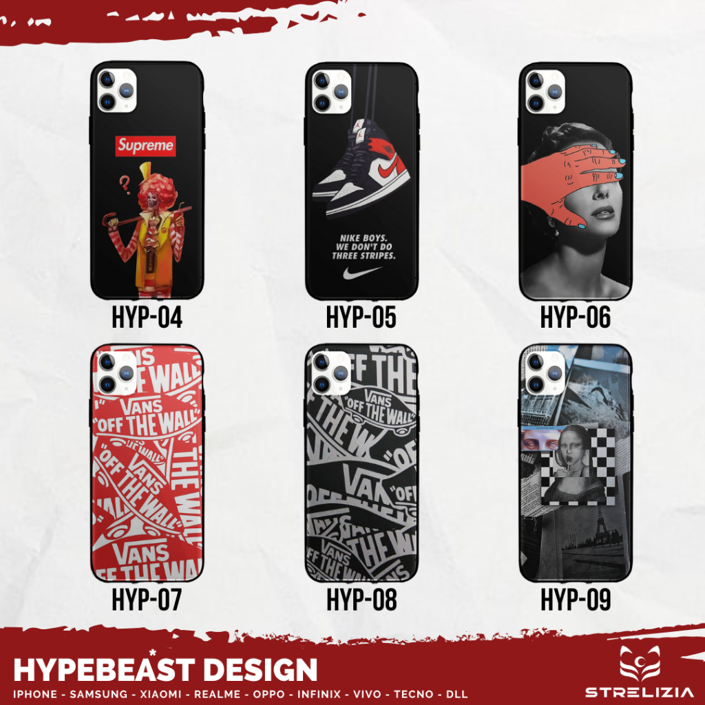 HP Hypebeast Design 04-09 Casing can be used on all types of cellphones ...
