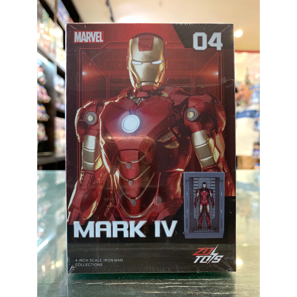 Zd Toys Iron Man+Hall of Amor Set MK4 4-inch | Shopee Malaysia