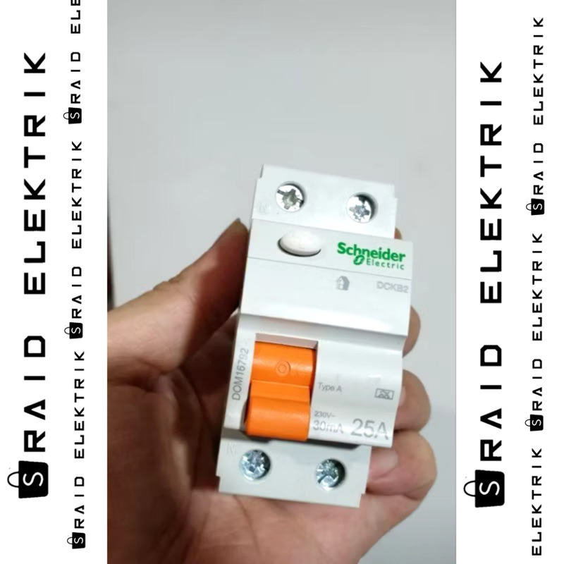 Used RCBO/ELCB/RCCB electric 10a, 25a, 63a ready to use | Shopee Malaysia