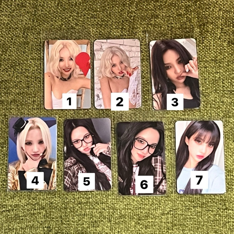 Photocard (PC) Official Jeon Soyeon (G)I-DLE GIDLE IDILE | Shopee Malaysia