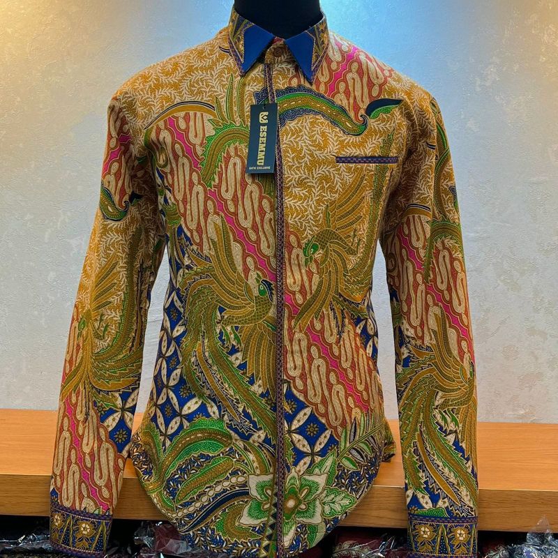 KEMEJA Smock BATIK SHIRT SEMIJAS DOBBY FULL TRIKOT PLAYED FURING JAZ ...
