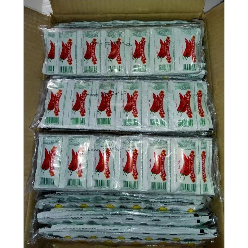 National SAMBAL sachet 10 PAK (contains 240 sachets @ 9 Grams) | Shopee ...