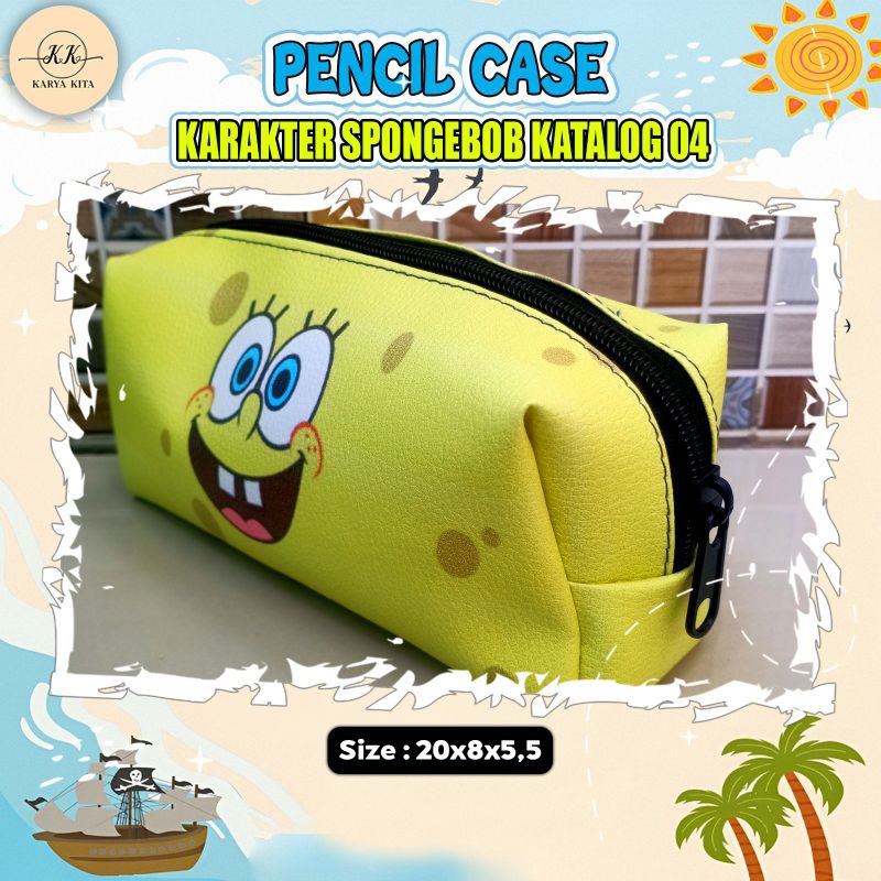 Current - SPONGEBOB character pencil case code 04 | Shopee Malaysia