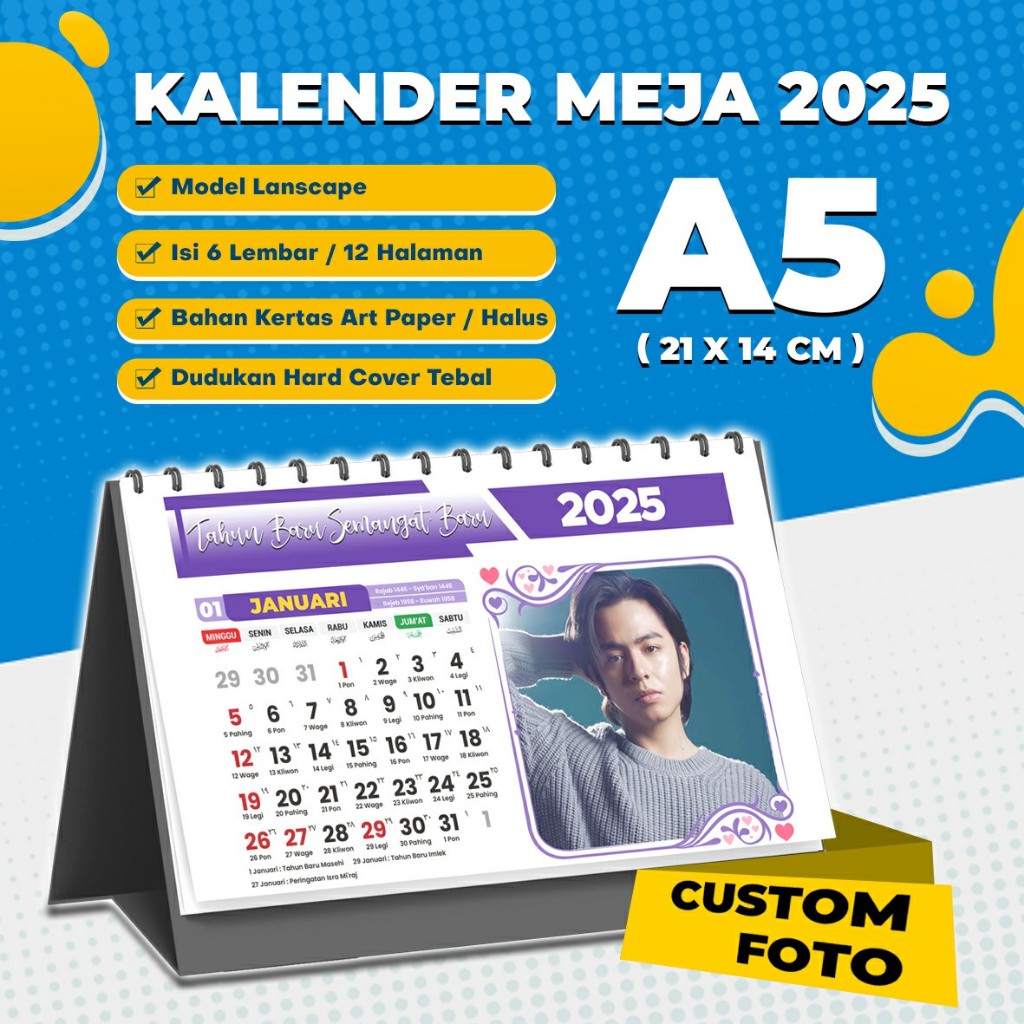 2025 CALENDAR I TABLE CALENDAR I SITTING CALENDAR I PHOTO CALENDAR I ...