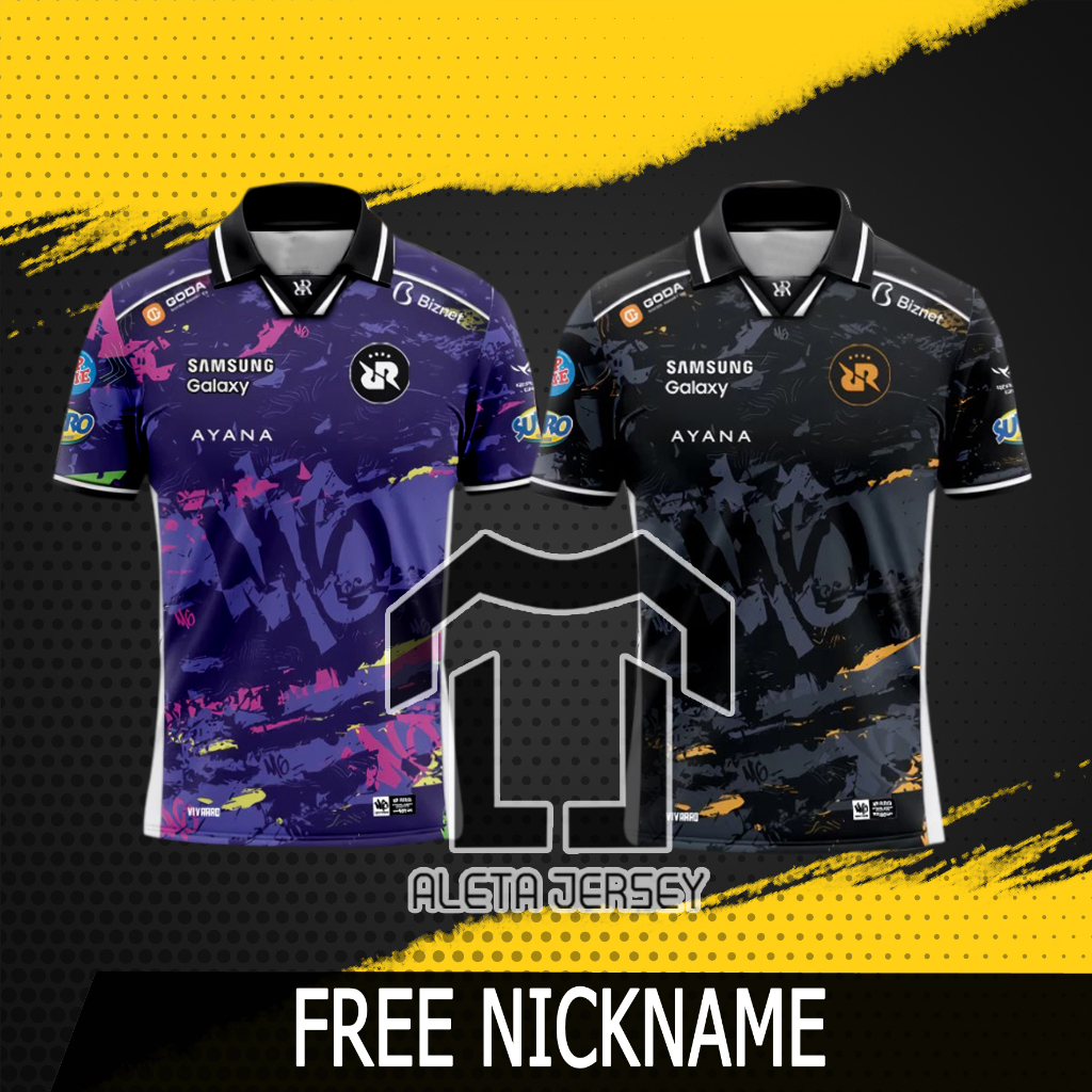 Rrq M6 Special Edition / Season 14 Jersey custom free nickname | Shopee ...