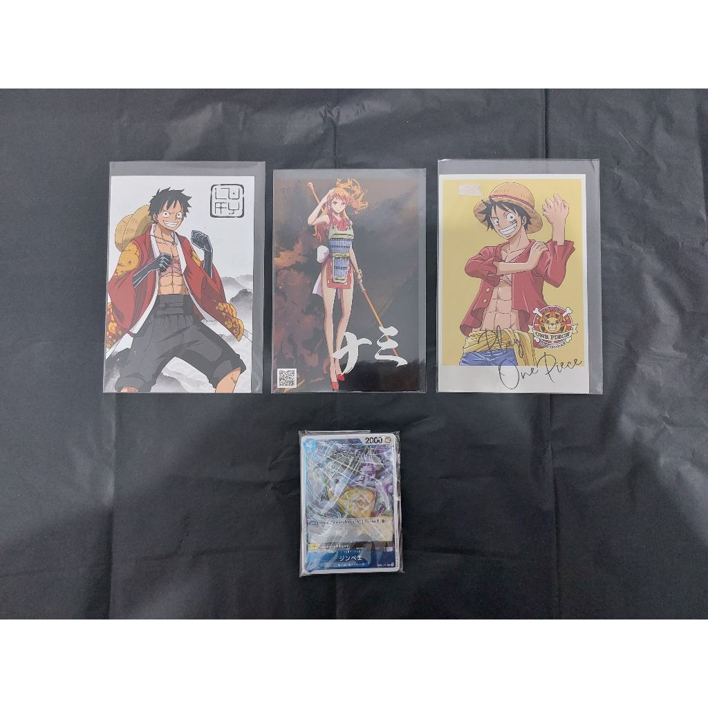 [PRELOVED One PIECE MERCH] Postcard Monkey D. Luffy & Nami, Bulk ...