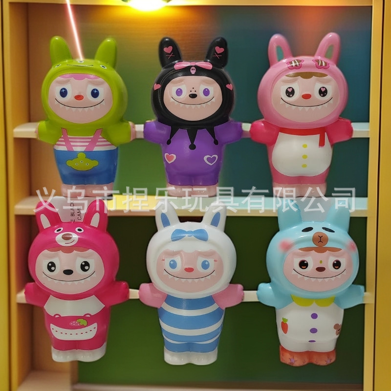 Viral Squishy Squeeze Toys Slowmo Labubu Cute Stress Reliever Squeeze ...