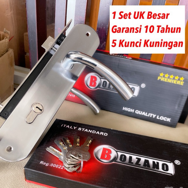 HITAM Kodai kodai ROTATING CYLINDER DOOR LOCK Black House Door HANDLE ...