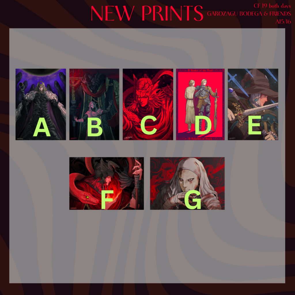 Cf19 Aftersales Elden Ring Messmer New Prints Poster | Shopee Malaysia