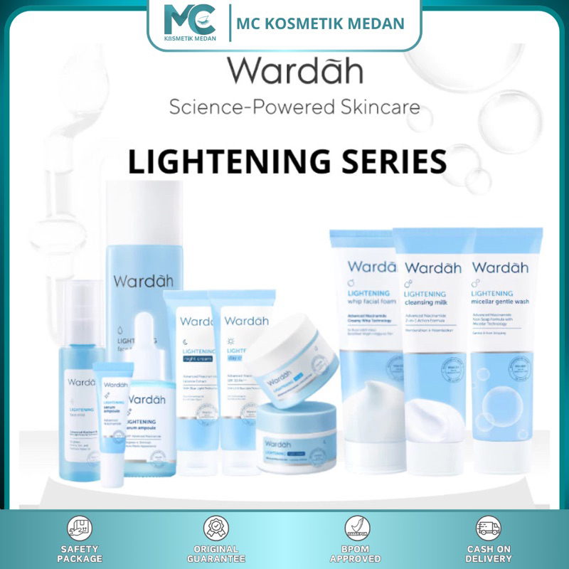Wardah-package Lightening series Solution for All Skin Problems ...